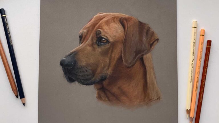 How To Turn Your Favorite Pet Photo Into A Beautiful DIY Portrait ...